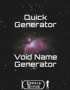 [PDF] Quick Generator - Void Name Generator