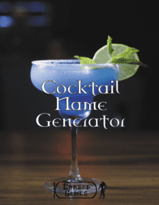 [PDF] Cocktail Name Generator