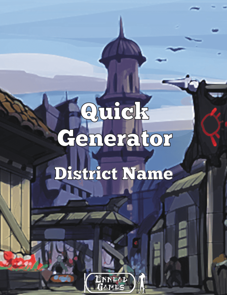 [PDF] Quick Generator - District Names