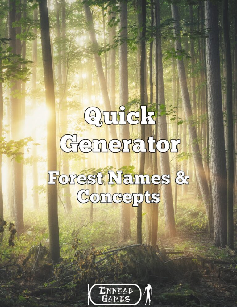 [PDF] Quick Generator Forest Names & Concepts